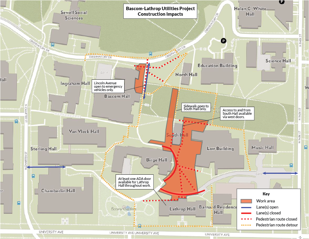 University 'unzips' Bascom Hill for major utilities upgrade - School of ...