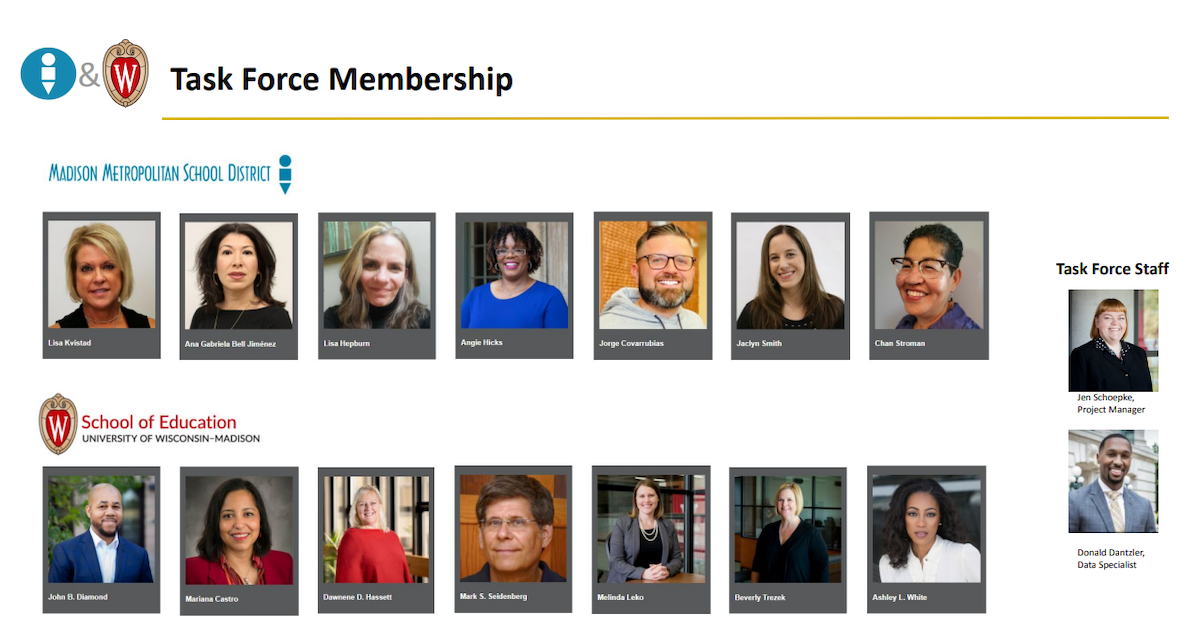 Early Literacy and Beyond Task Force issues final report - School of ...