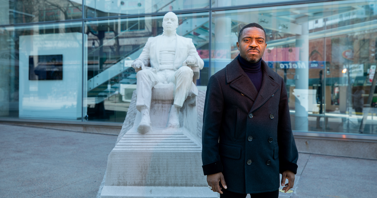 Building a ‘Counter-monument’: Abdu’Allah unveils sculpture aimed at ...