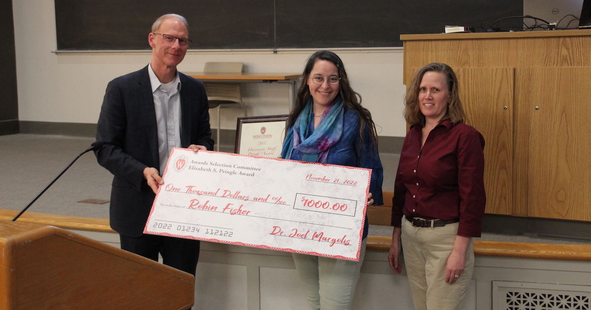 Theatre and Drama's Fisher wins Pringle Award - School of Education